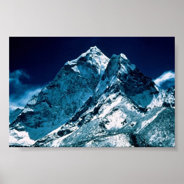Mt. Everest Poster | Zazzle.com