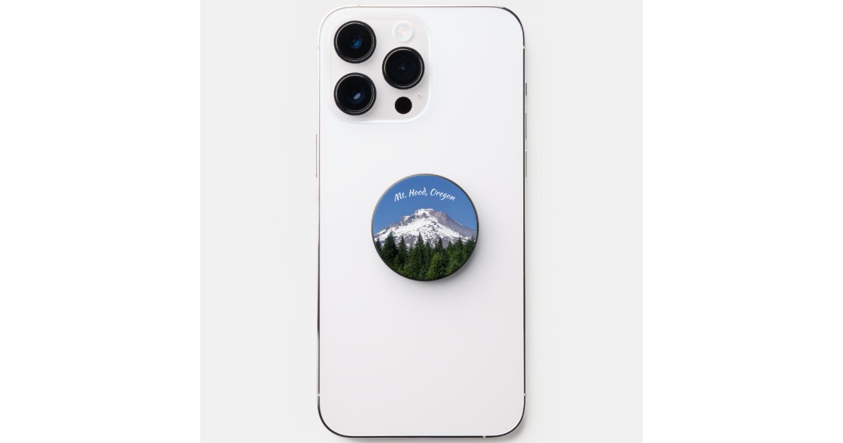 Mt. Hood from Mount Hood Skibowl PopSocket | Zazzle
