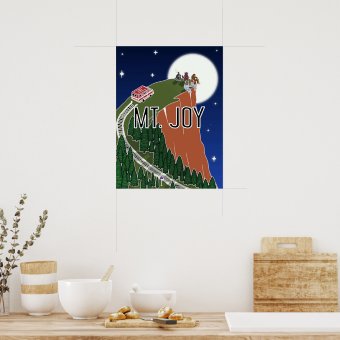 Mt Joy Original Artwork Poster | Zazzle