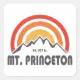 Mt. Princeton Square Sticker | Zazzle