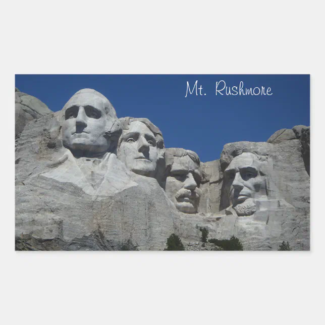 Mt Rushmore stickers | Zazzle
