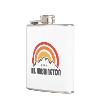 Mt. Washington Flask | Zazzle