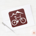 MTB Trail Marker Stickers | Zazzle