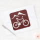 MTB Trail Marker Stickers | Zazzle