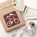 MTB Trail Marker Stickers | Zazzle