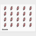 MTCHS Dragon Logo Square Sticker | Zazzle