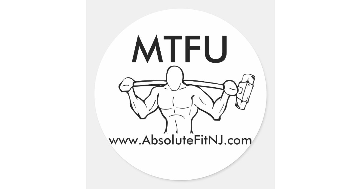 mtfu sticker | Zazzle