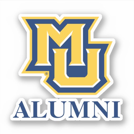 MU Alumni Sticker | Zazzle