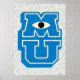 MU Logo Poster | Zazzle