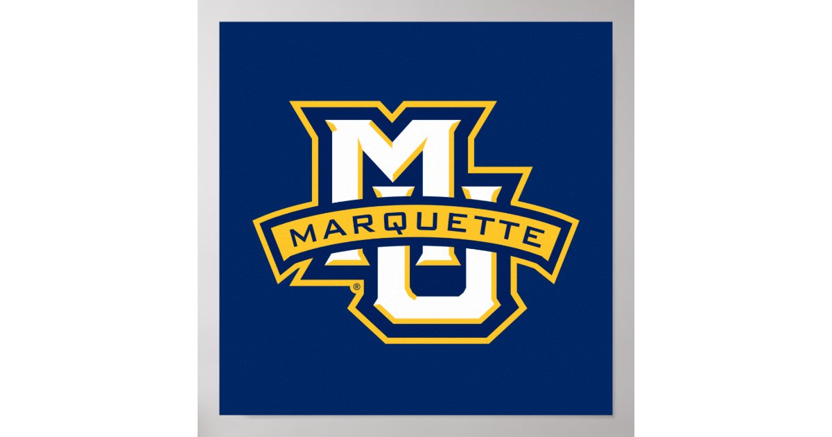 MU Marquette Poster | Zazzle