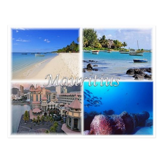 MU Mauritius - Postcard | Zazzle.com