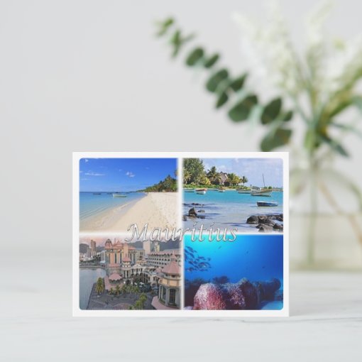 MU Mauritius - Postcard | Zazzle