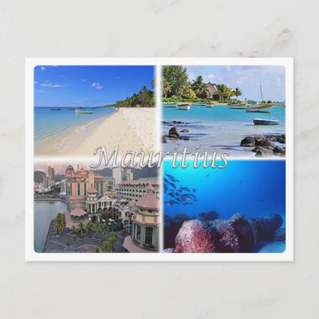 MU Mauritius - Postcard | Zazzle