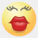 Muah kiss stickers | Zazzle