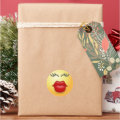 Muah kiss stickers | Zazzle