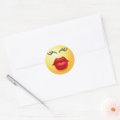 Muah kiss stickers | Zazzle