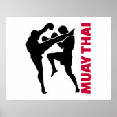 Muay Thai Poster | Zazzle