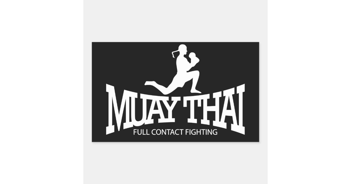Muay Thai Stickers | Zazzle