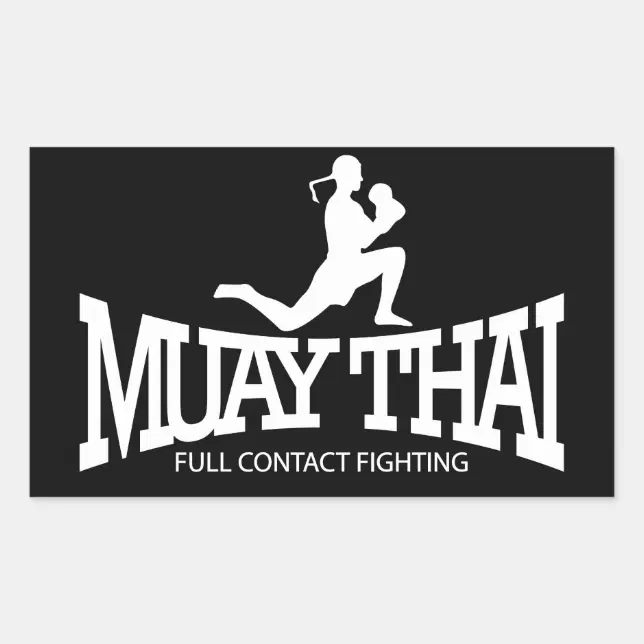Muay Thai Stickers | Zazzle