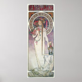 Mucha Goddess Poster | Zazzle