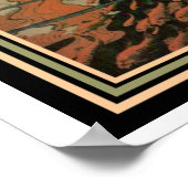 Mucha "Mermaid with Gold Fish" Art Nouveau Poster | Zazzle