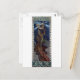 mucha morning star art nouveau poster woman postcard | Zazzle