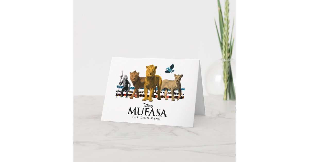 Mufasa Pride Lands Royal Family Card | Zazzle