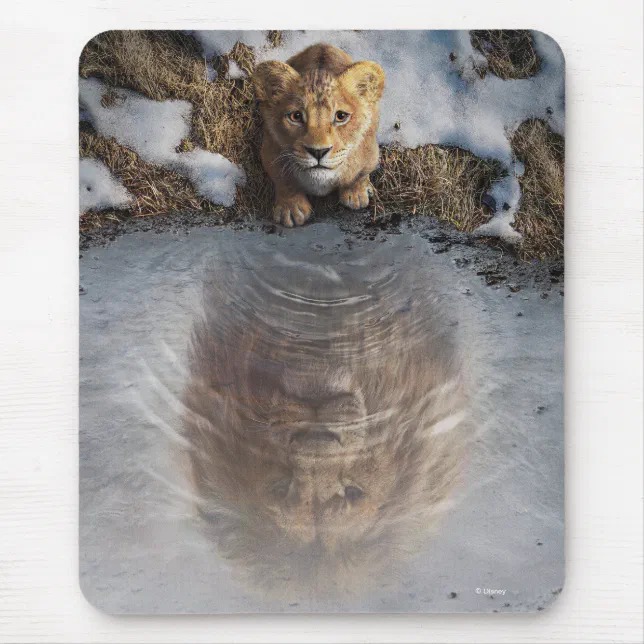 Mufasa Reflection Mouse Pad | Zazzle