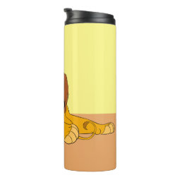 Mufasa & Simba Resting Thermal Tumbler | Zazzle