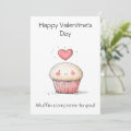 Muffin Compares to You! – Adorable Valentine’s Day Card | Zazzle