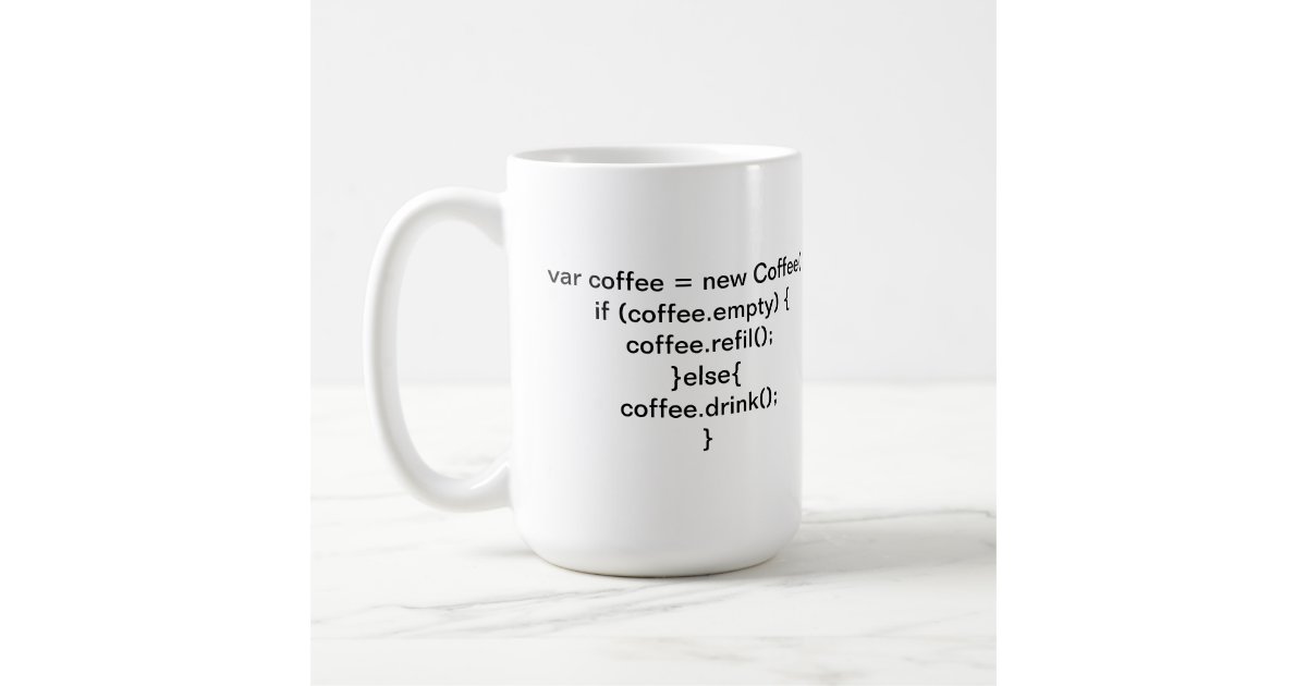 Mug Coffee Algorithm | Zazzle