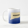 Mug - Connecticut State Map with City | Zazzle