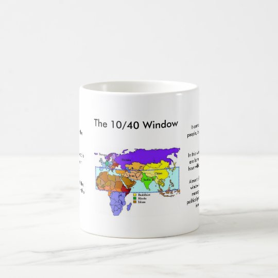 Mug - The 10/40 Window | Zazzle.com
