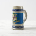 Mug with Flag of Connecticut State -USA | Zazzle
