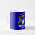 Mug with Flag of Michigan State - USA | Zazzle