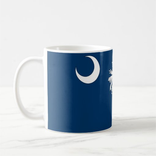 Mug with Flag of South Carolina State - USA | Zazzle