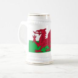 Mug with Flag of the Wales | Zazzle