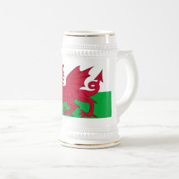 Mug with Flag of the Wales | Zazzle