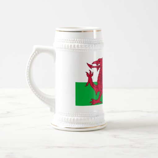 Mug with Flag of the Wales | Zazzle