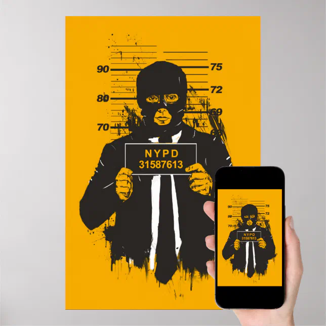 mugshot poster | Zazzle