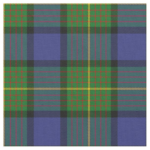 Clan Muir Scottish Tartan Fabric | Zazzle