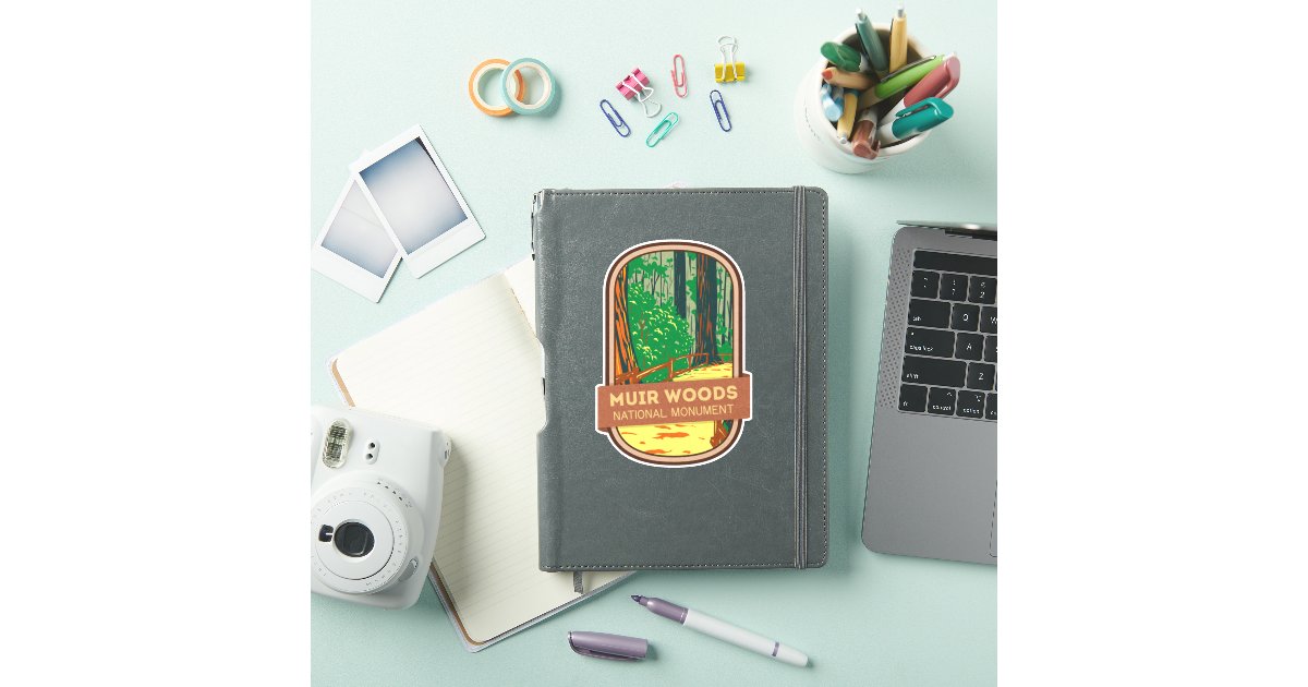 Muir Woods National Monument Sticker | Zazzle