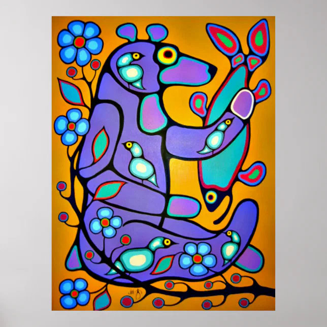 Mukwa-Bear Poster | Zazzle