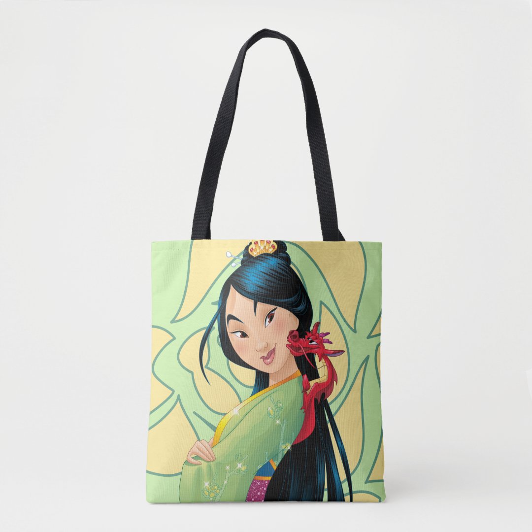 Mulan and Mushu 2 Tote Bag | Zazzle