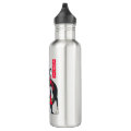 Mulan Beside Black Wind Illustration Stainless Steel Water Bottle | Zazzle