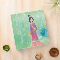Mulan Princess 3 Ring Binder | Zazzle