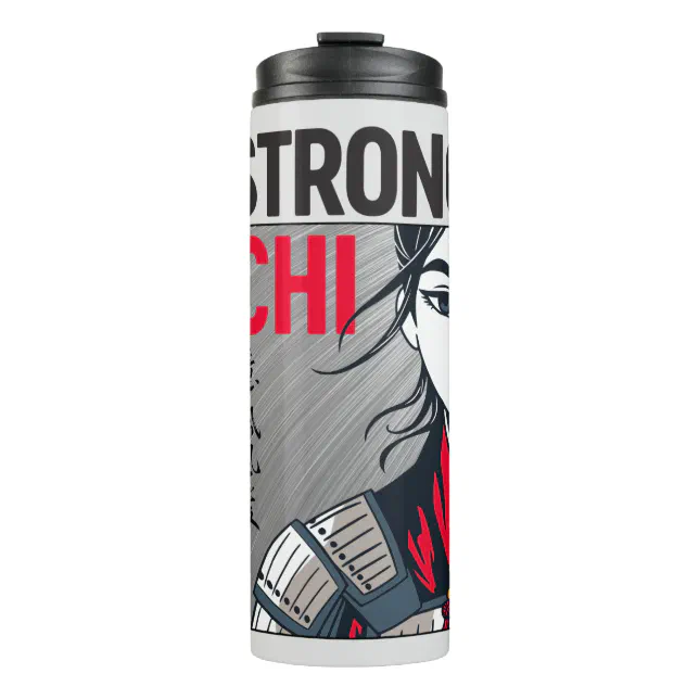 Mulan "Strong Chi" Illustration Thermal Tumbler | Zazzle