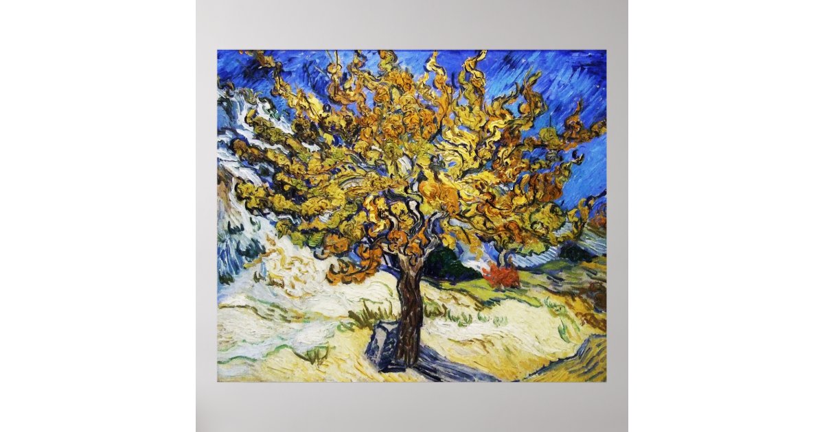 Mulberry Tree Poster | Zazzle