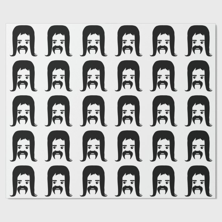 Mullet Party Wrapping Paper | Zazzle