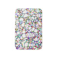 Multi-Color Pattern Bath Mat | Zazzle